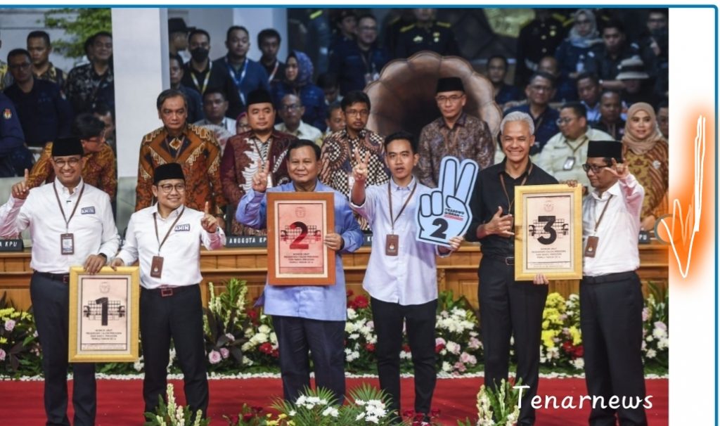 Pertemuan 3 capres Cawapres di Hari kesepuluh kampanye Pilpres 2024 - TENARNEWS